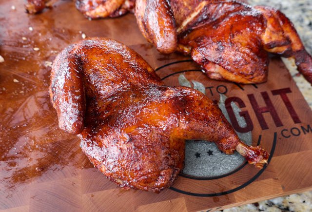 Barbecue Chicken Halves – HowToBBQRight
