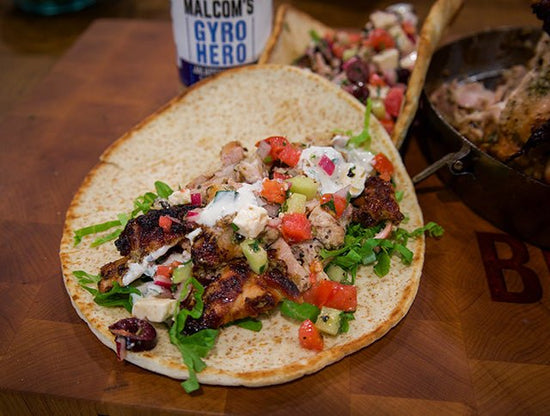 Grilled Chicken Gyros – HowToBBQRight