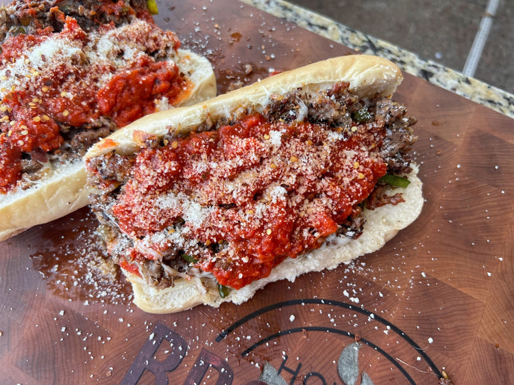 Pizza Cheesesteak Sandwich – HowToBBQRight