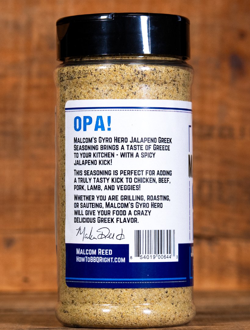 Malcom's Gyro Hero Seasoning – HowToBBQRight