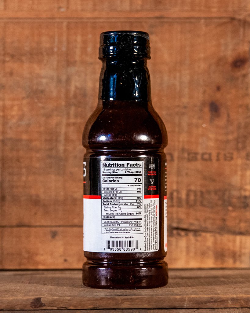 Heath Riles Sweet BBQ Sauce – HowToBBQRight