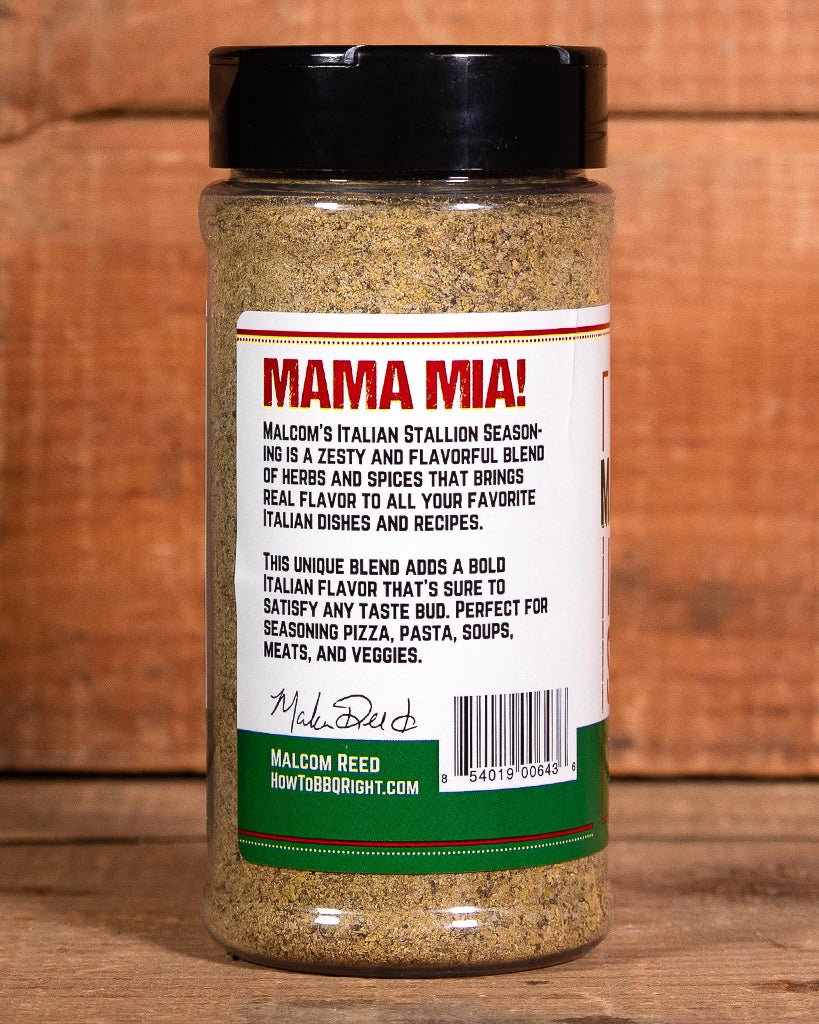 Malcom's Italian Stallion Seasoning – HowToBBQRight